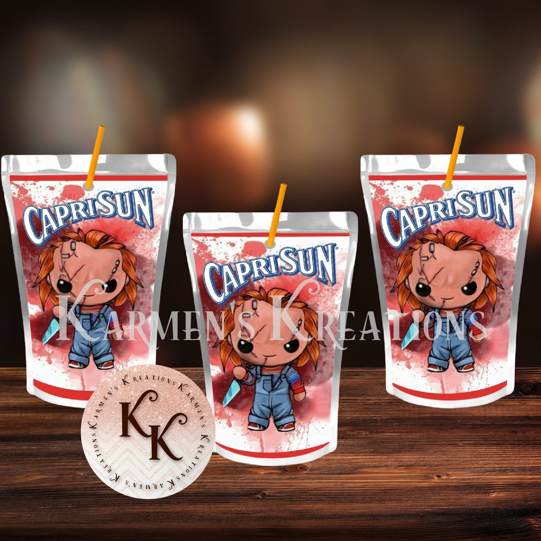 Chucky Halloween Capri-sun Digital Download - Etsy