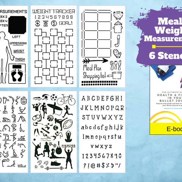 Planning Stencils - Etsy