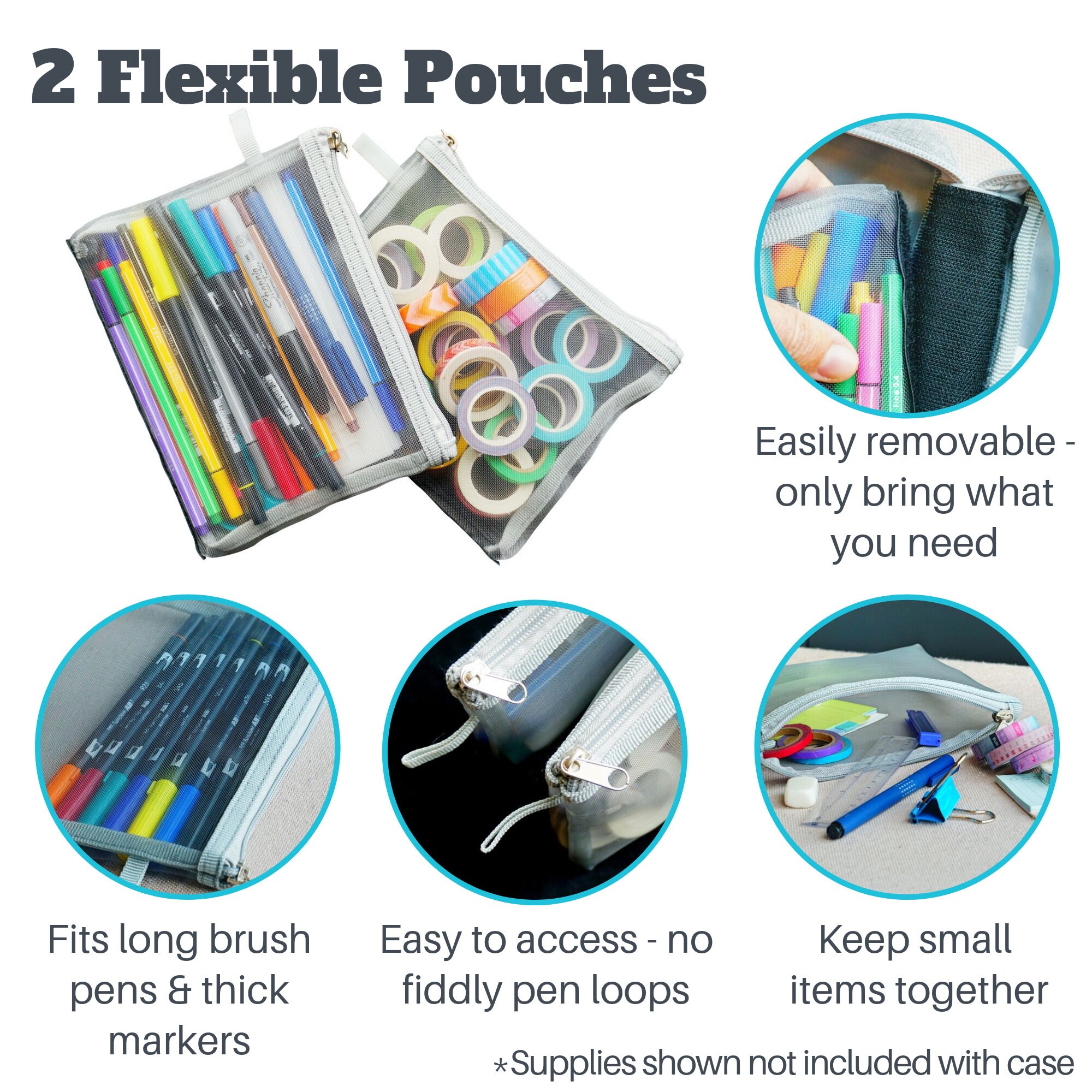 Journal Supplies Storage Case - Etsy