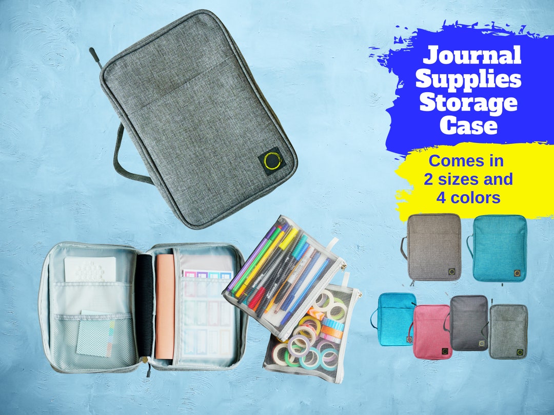 Journal Supplies Storage Case - Etsy