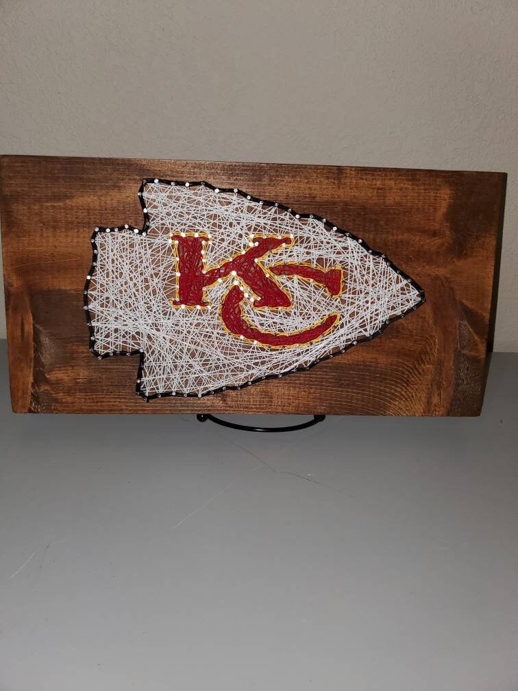 Chiefs Kingdom String Art - Etsy
