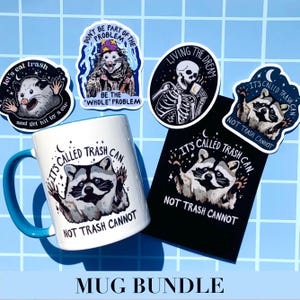 Funny Possum Sticker Unhinged Decal Oppossum Sticker Ironic Mental ...