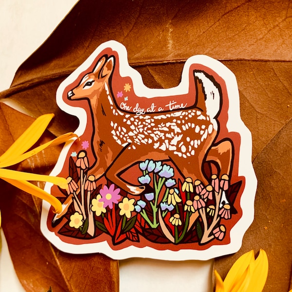 Fawn Decal - Etsy