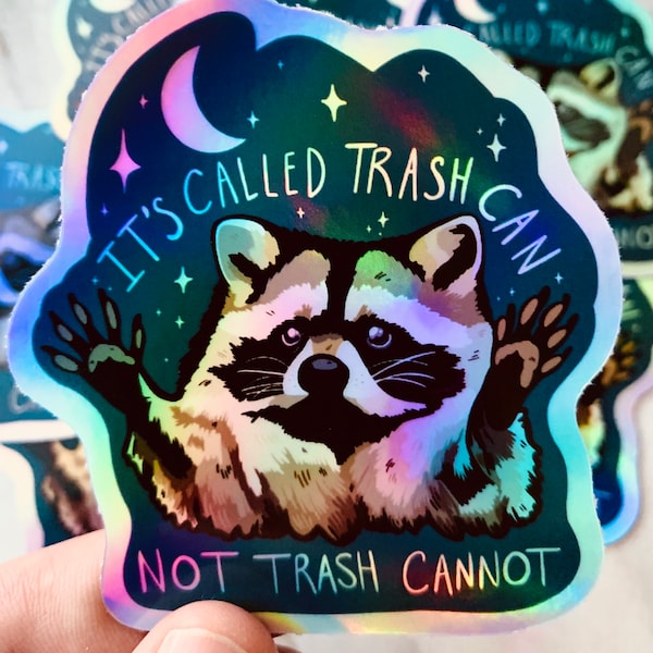 Trash Panda Decal - Etsy