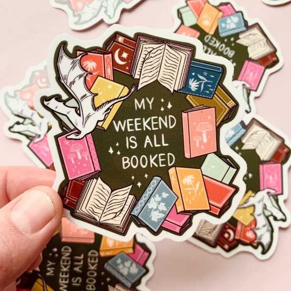 Bookish Stickers - Etsy