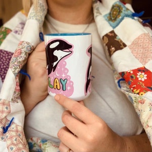 Killer Whale Mug Funny Orca Coffee Cup Unhinged Mug Meme Humor ...