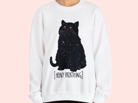 Funny Fat Cat Breathing