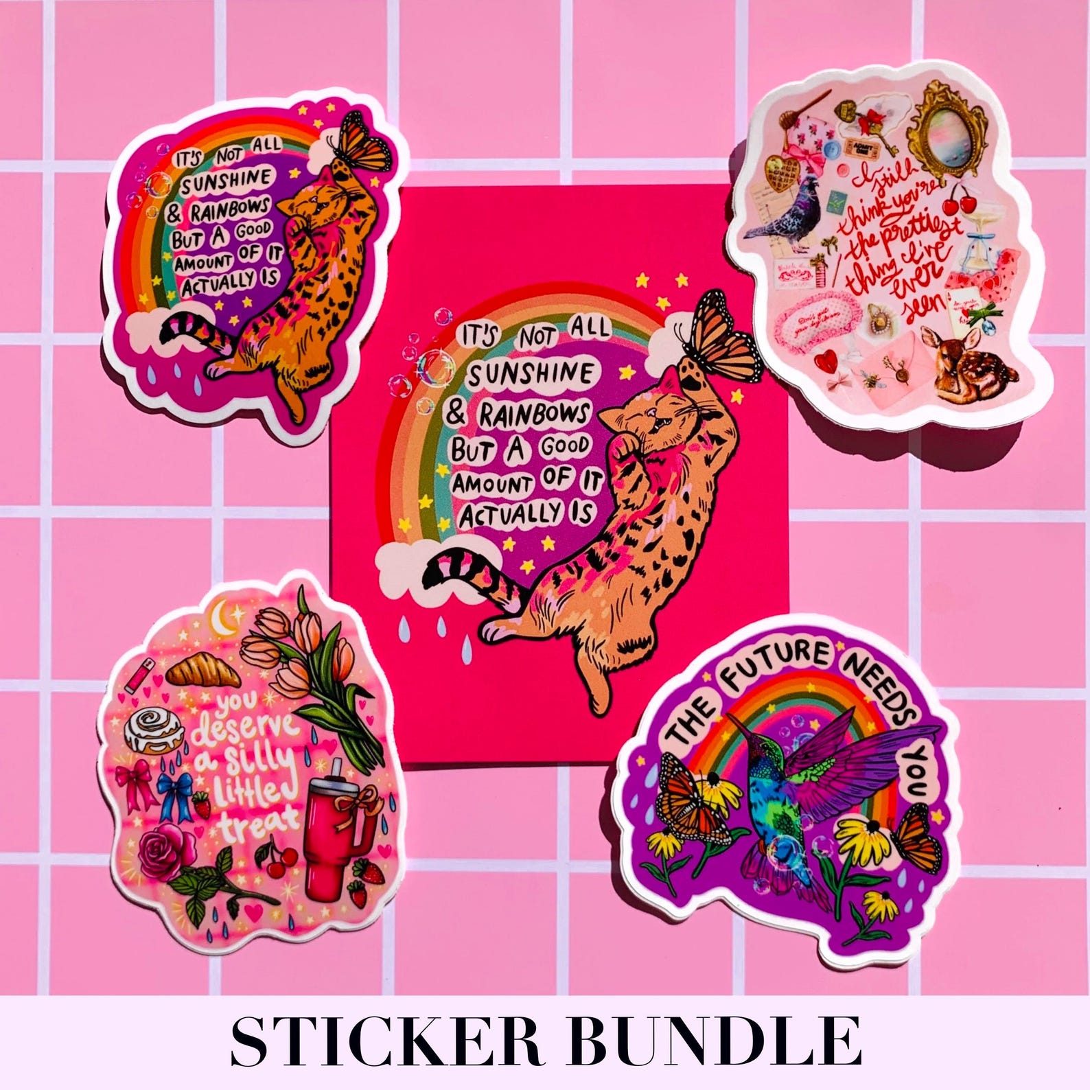 Coquette Sticker Girly Balletcore Decal Cute Sticker Strawberry Gift ...