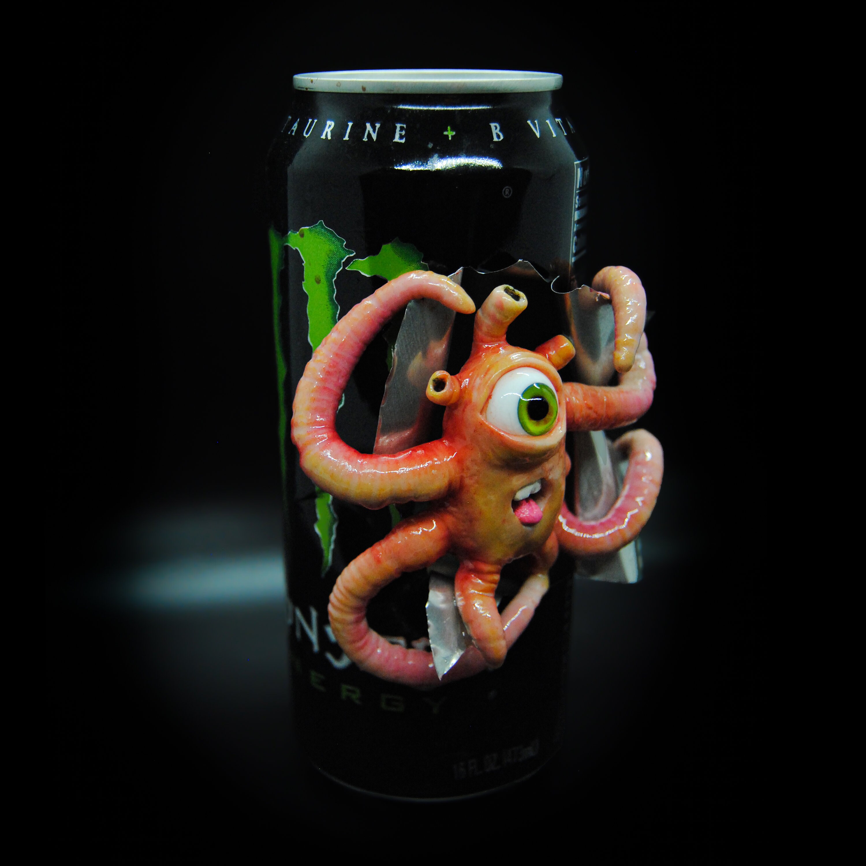 Monster Creature Energy Drink Can Sculpture Décor Piece Art - Etsy