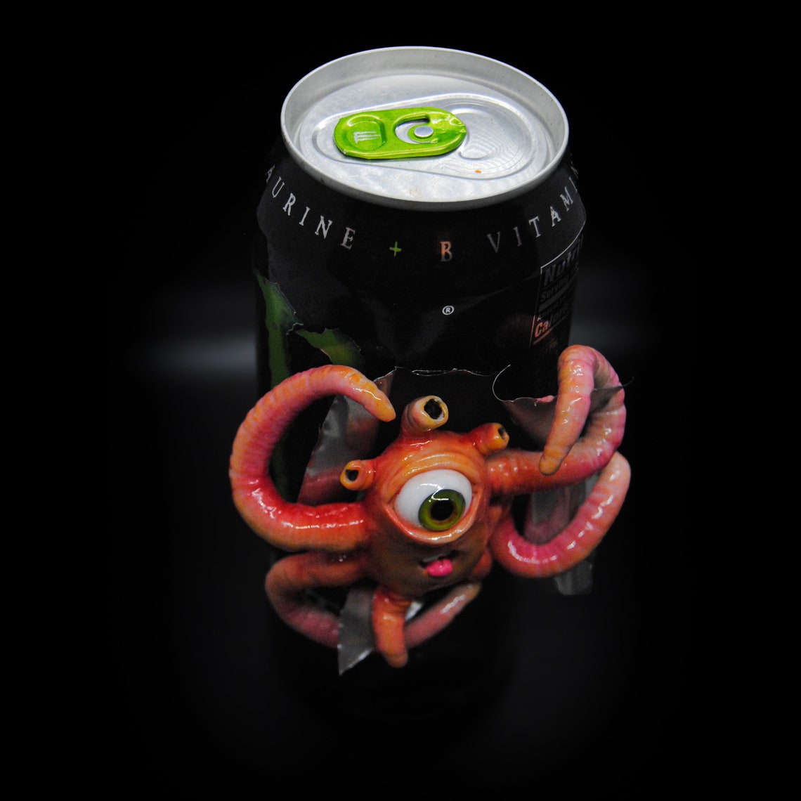 Monster Creature Energy Drink Can Sculpture Décor Piece Art | Etsy