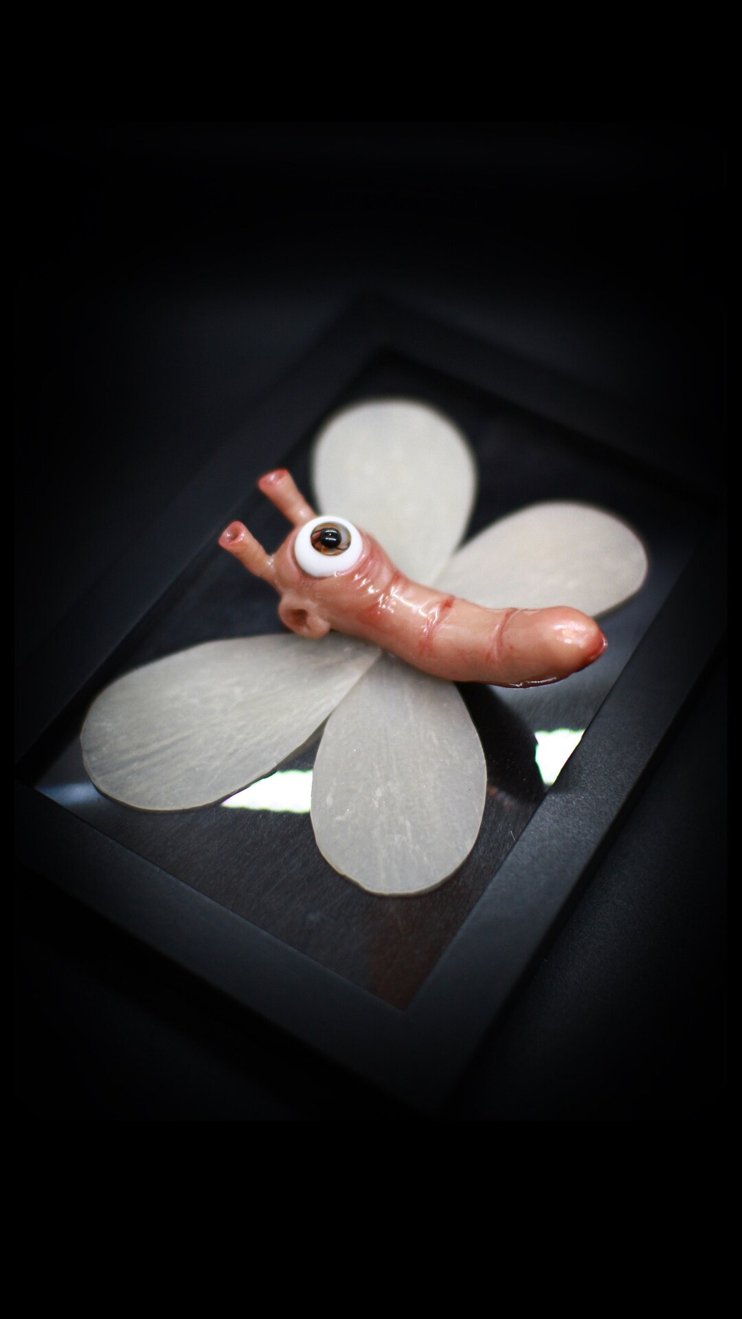 Alien Finger Insect Monster Sculpture Framed Weird Creepy Wall Decor - Etsy