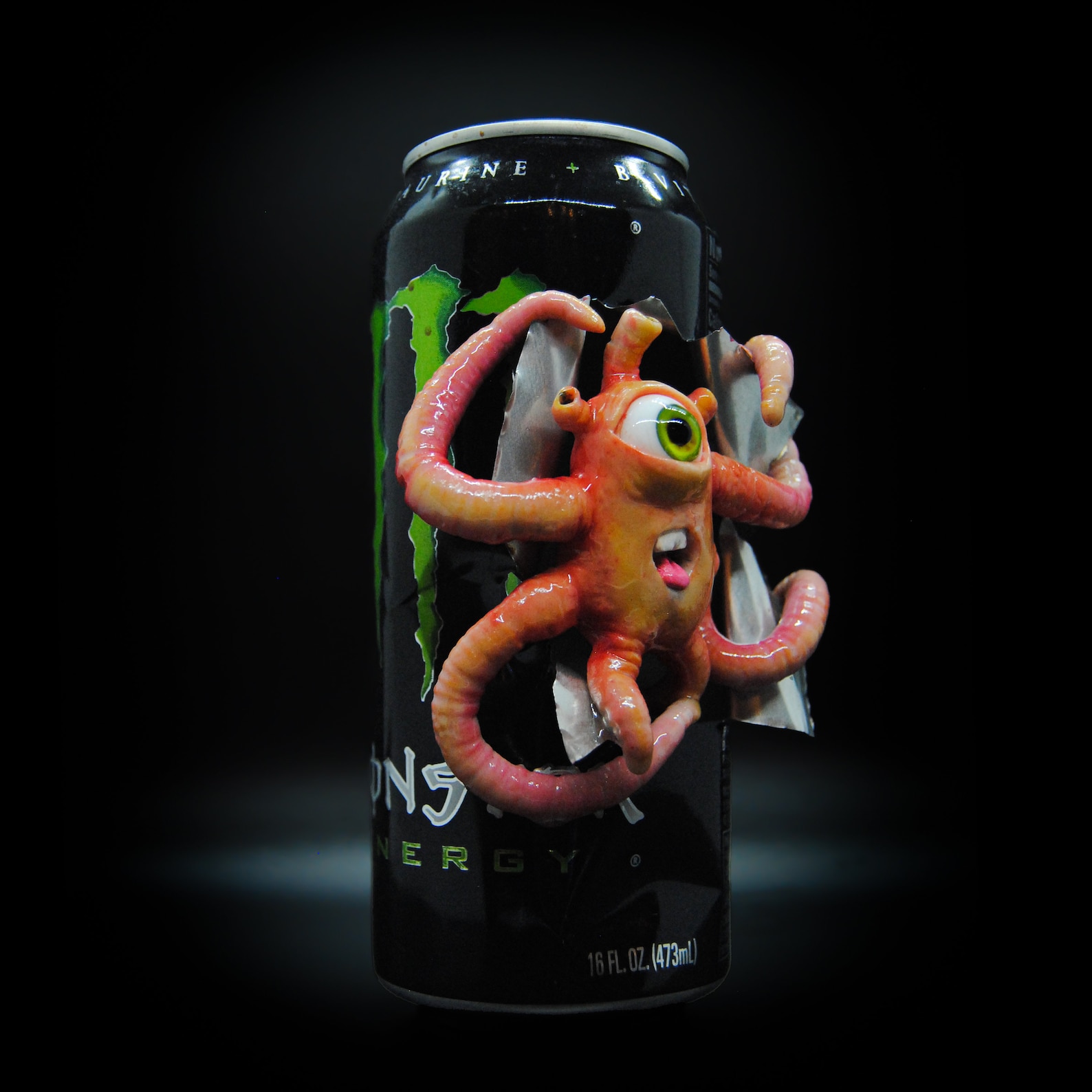 Monster Creature Energy Drink Can Sculpture Décor Piece Art - Etsy
