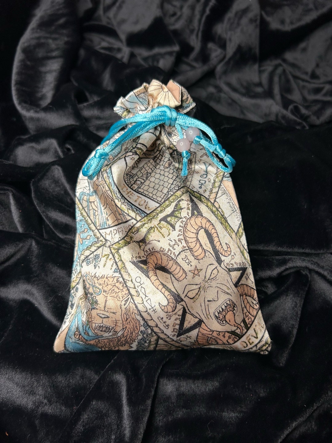 Deluxe Tarot Card Bag/tarot Pouch/drawstring Bag - Etsy
