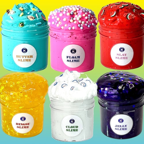 15 Oz. Slime Textures II 6-pack Scented 2.5oz Ea. Mystery Box - Etsy