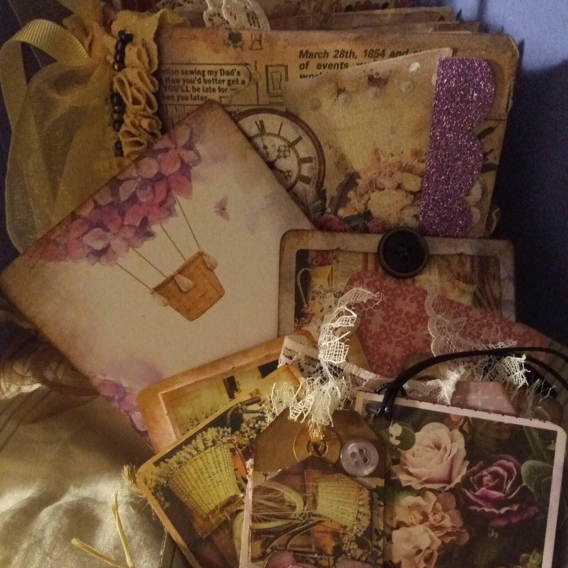 Handmade beautiful junk journals All made to order designed | Etsy