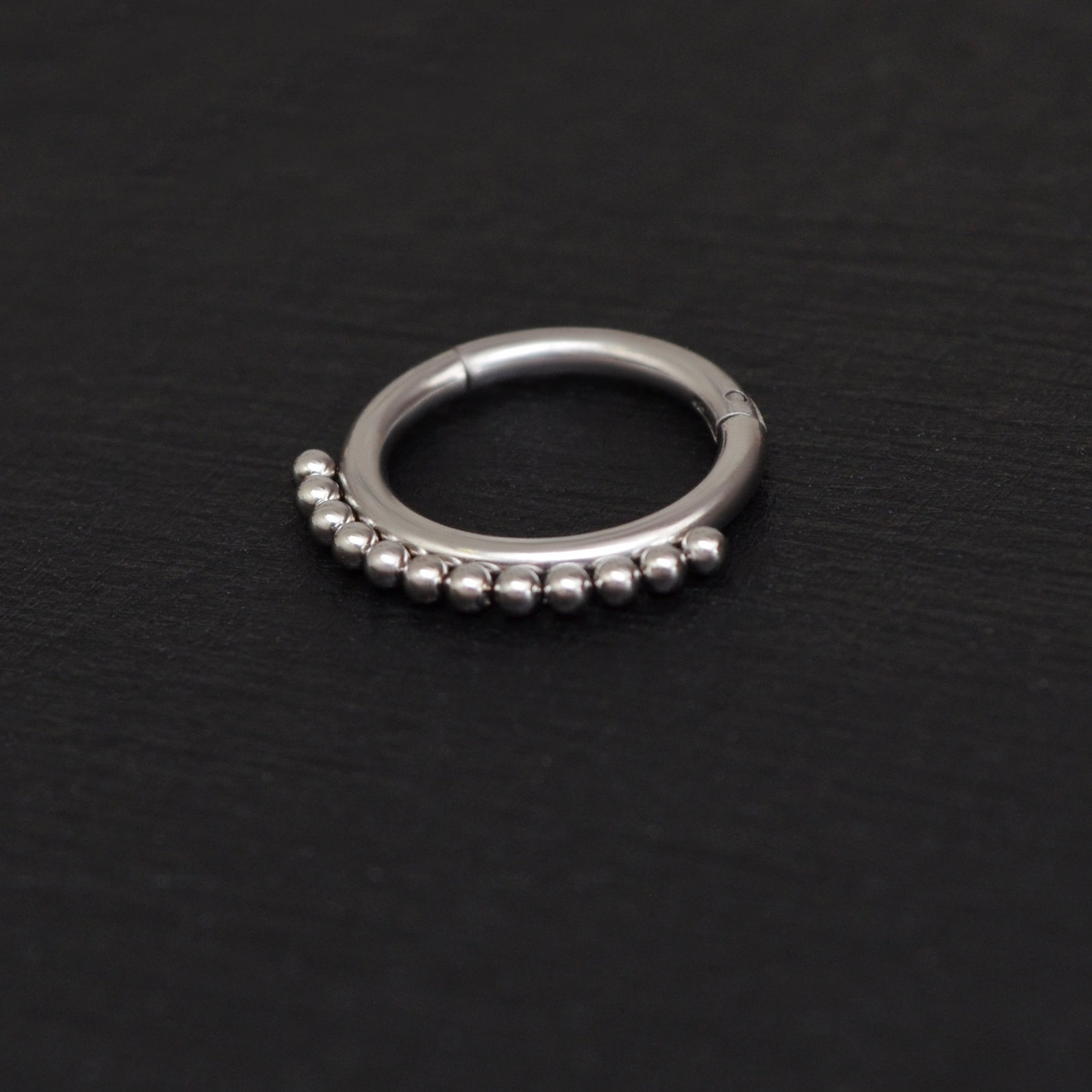 Rook Earring Surgical Steel Tragus Earring Clicker Hoop | Etsy