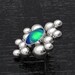 Internally Threaded Dermal Top Surgical Steel Opal Dermal - Etsy