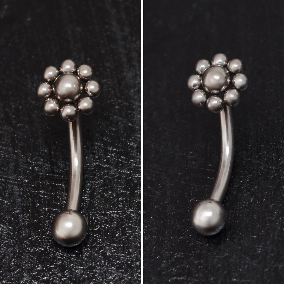 Titanium Eyebrow Jewelry, Rook Jewelry Implant Grade, Eyebrow Barbell ...