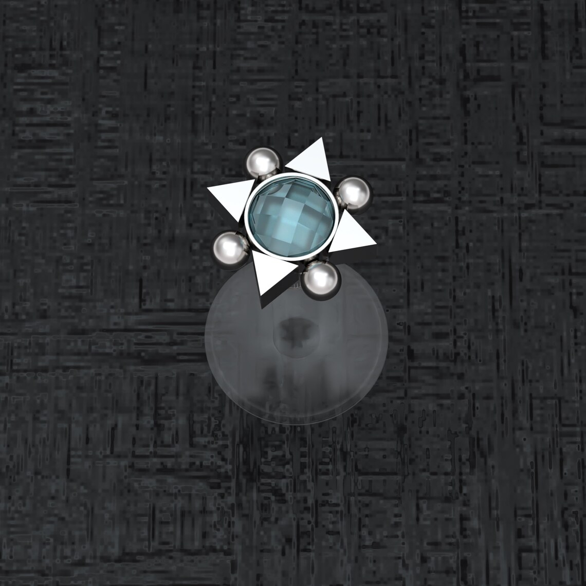 CZ Lip Labret Medusa Piercing Bioflex Labret Jewelry Medusa | Etsy