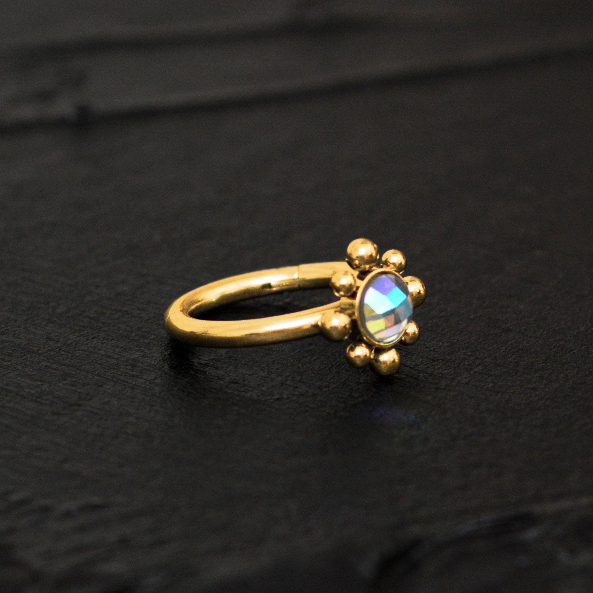 Forward Helix Earring Surgical Steel CZ Tragus Earring | Etsy