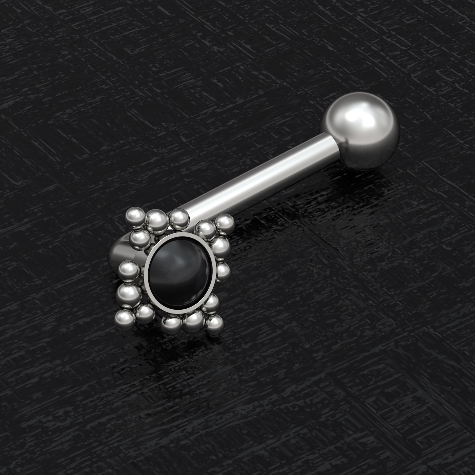 Titanium Christina Piercing 14g Vertical Clit Hood Jewelry | Etsy