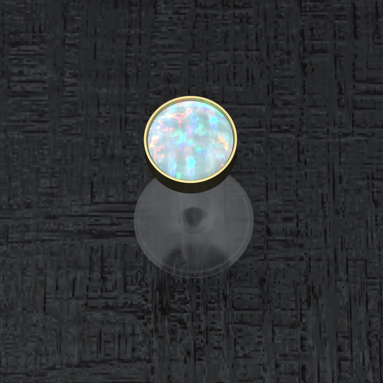 Bioflex Lip Ring Opal, Lip Jewelry, Medusa Piercing Jewelry, Monroe ...