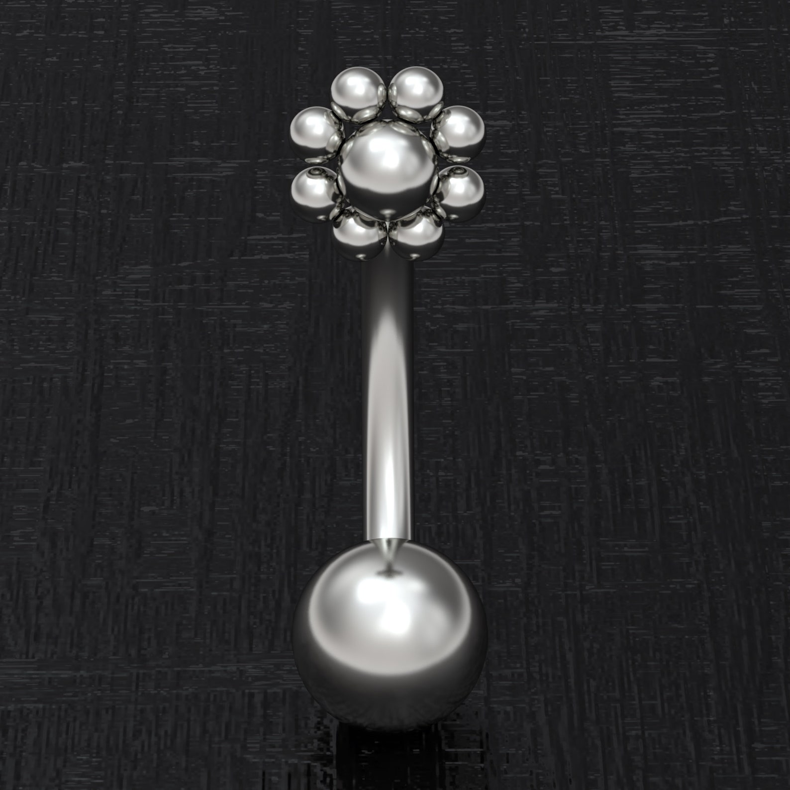 Navel Ring Titanium Implant Grade, Belly Button Ring, Navel Stud, Belly ...