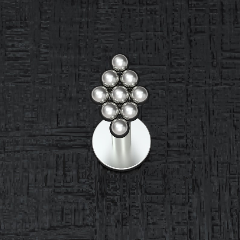 Lip Labret Titanium Medusa Piercing Implant Grade Medusa - Etsy