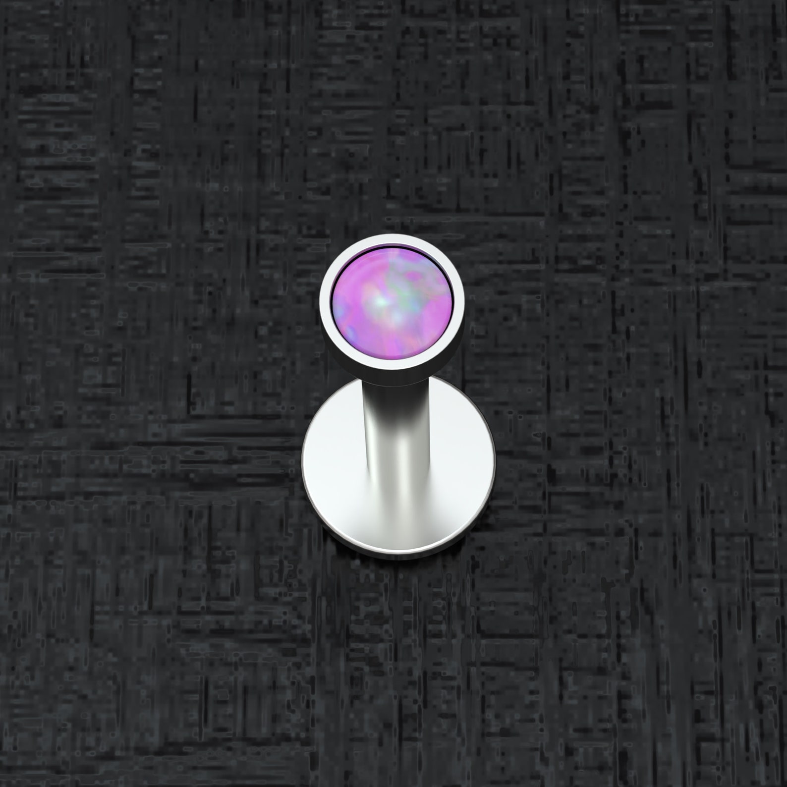 Titanium Lip Ring Opal Lip Jewelry Implant Grade Medusa | Etsy