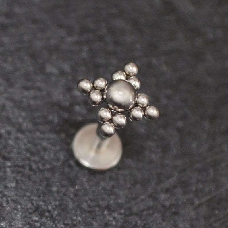 Titanium Lip Ring Lip Jewelry Implant Grade Medusa Piercing | Etsy