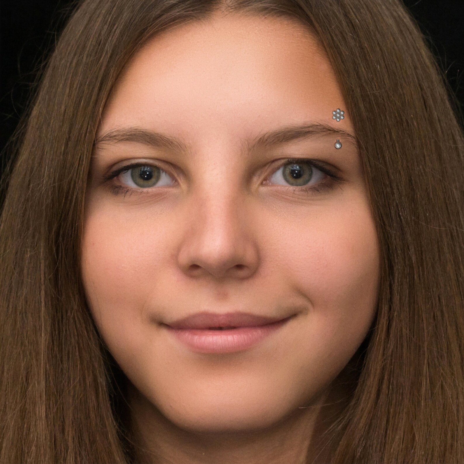 Eyebrow Jewelry Implant Grade Titanium Rook Piercing Curved - Etsy