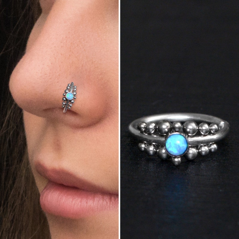 18 Gauge Nose Ring - Etsy