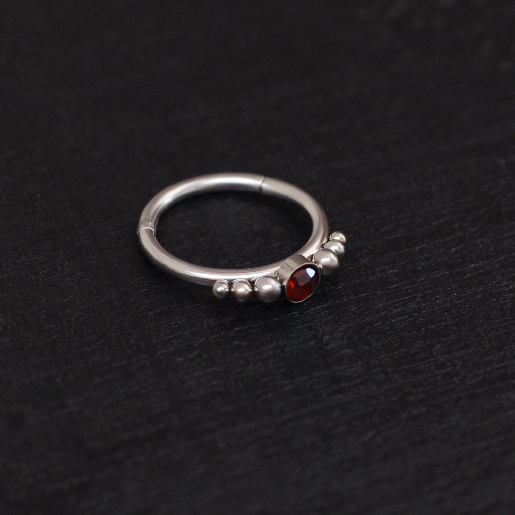 Cartilage Piercing Implant Grade Titanium CZ Rook Jewelry | Etsy