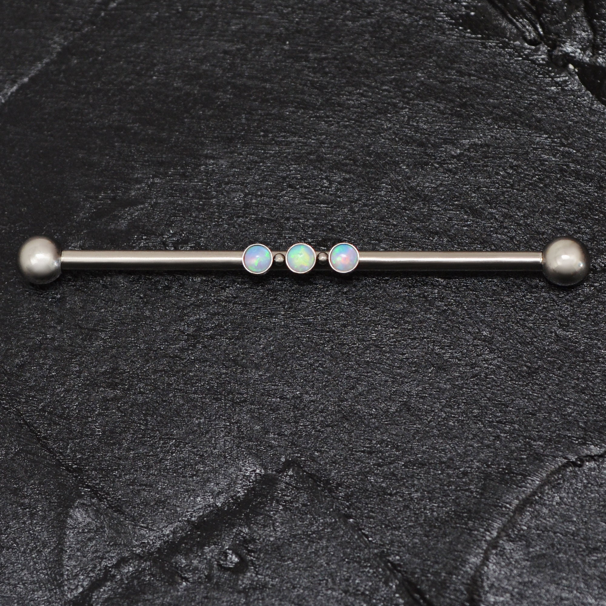 Titanium Industrial Barbell 14g, Implant Grade Straight Barbell ...