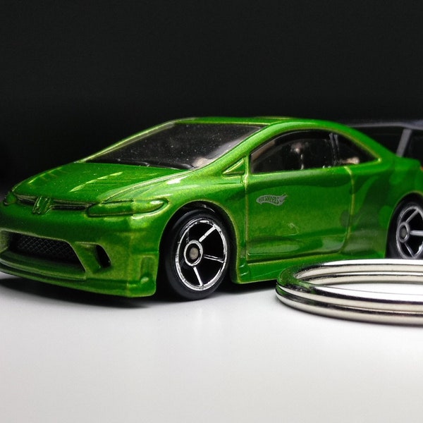 Honda Civic Si Keychain - Etsy