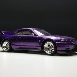Nissan Skyline GT-R R33 Hot Wheels (custom Real Rubber Tires) - Etsy