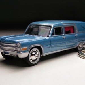 1966 Cadillac Hearse Keychain - Etsy