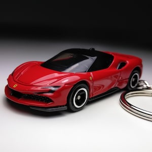 Ferrari SF90 Keychain - Etsy