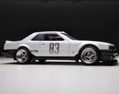 Nissan Skyline R30 Hot Wheels custom Real Rubber Wheels - Etsy