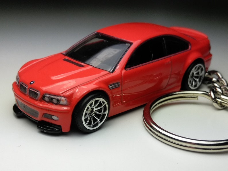 BMW M3 E46 Hot Wheels Keychain - Etsy