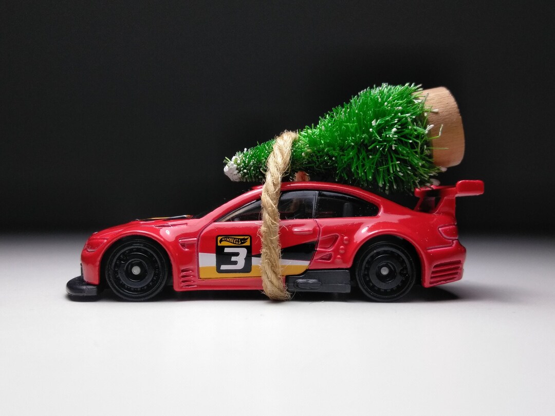 BMW Carrying Christmas Tree, Car Christmas Ornament - Etsy