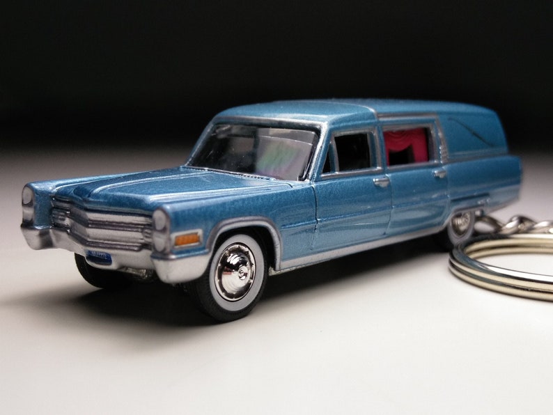 1966 Cadillac Hearse Keychain - Etsy