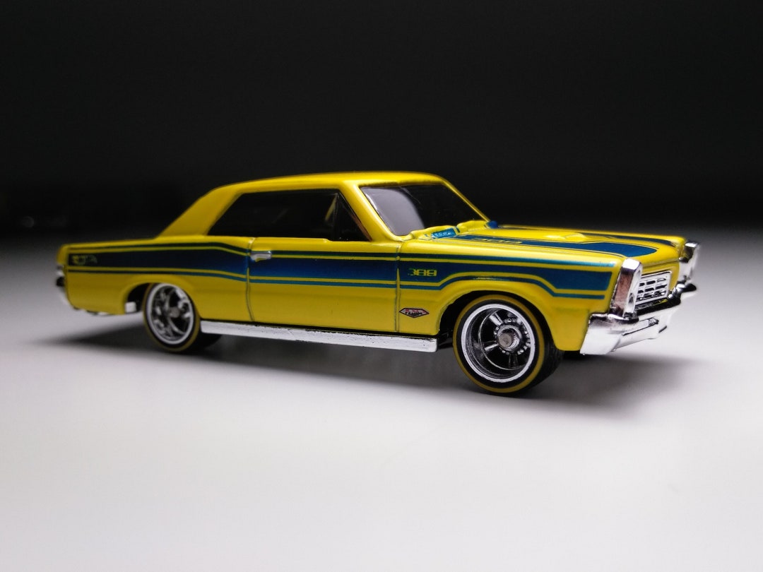 1965 Pontiac GTO 389 Hot Wheels custom Real Rubber Tires - Etsy