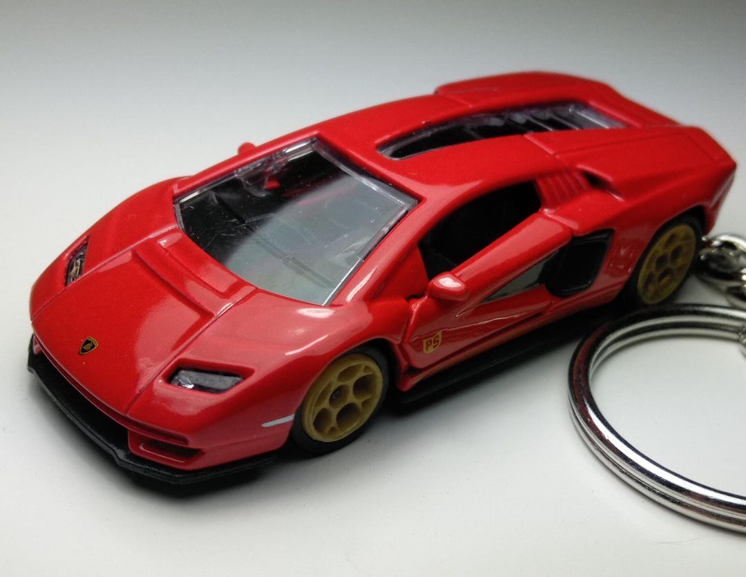 Lamborghini Countach Keychain - Etsy