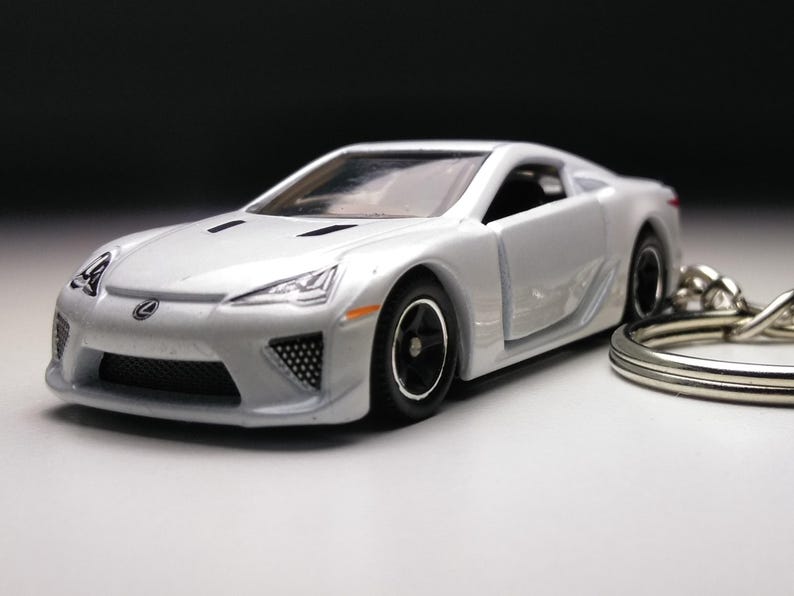 Lexus LFA Matchbox Keychain - Etsy