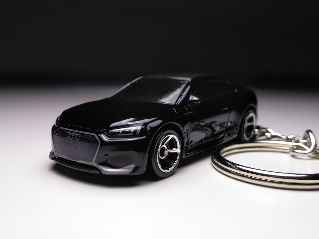 Audi RS5 Black Hot Wheels Keychain - Etsy