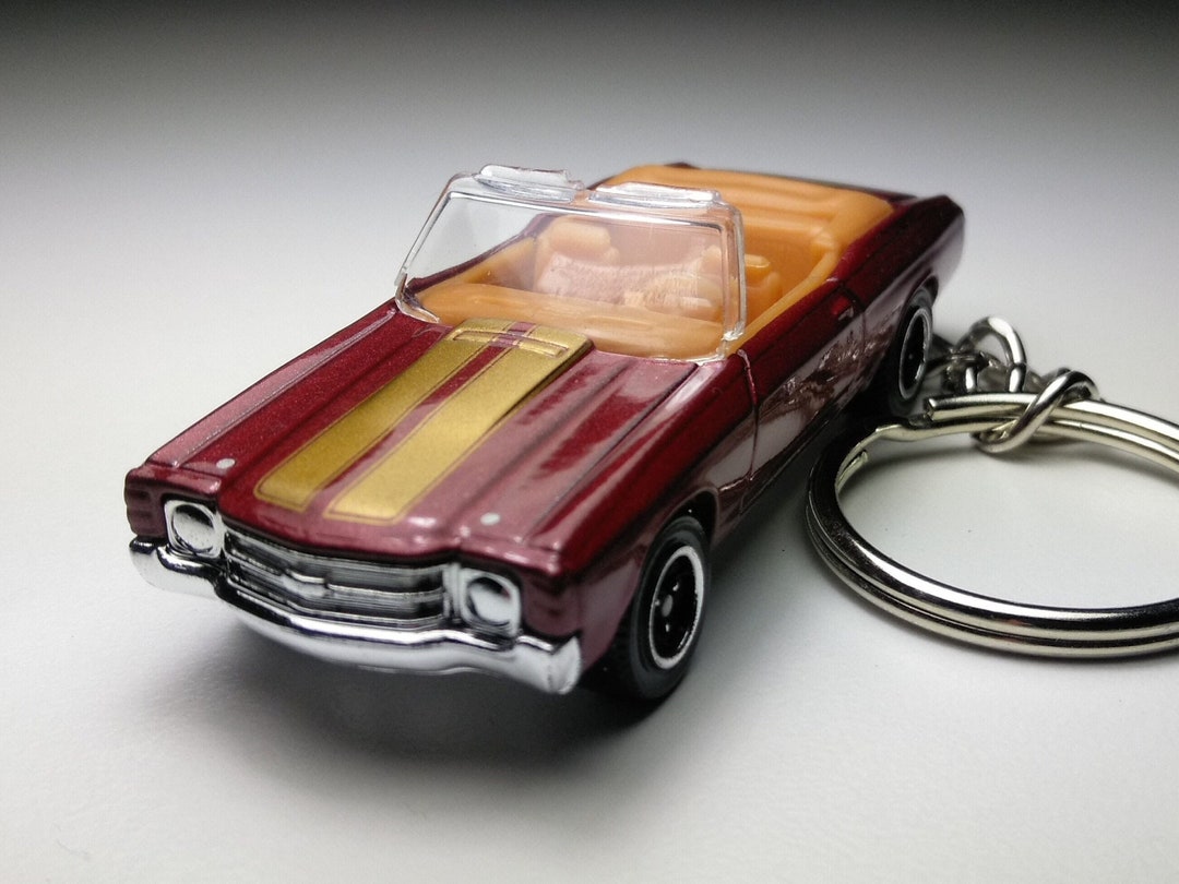 Chevy Chevelle Matchbox Keychain - Etsy