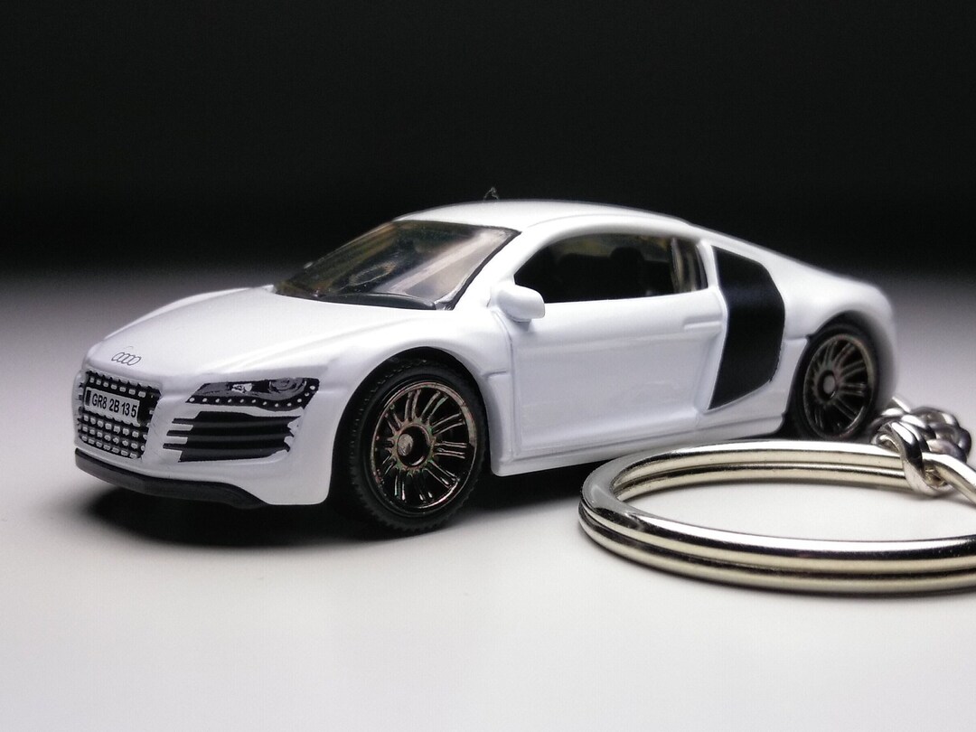 Audi R8 Matchbox Keychain - Etsy