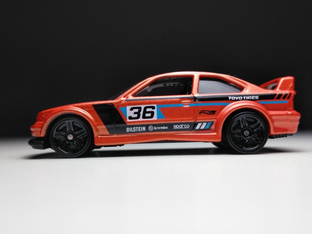 BMW E36 M3 Hot Wheels (custom Plastic Wheels) - Etsy