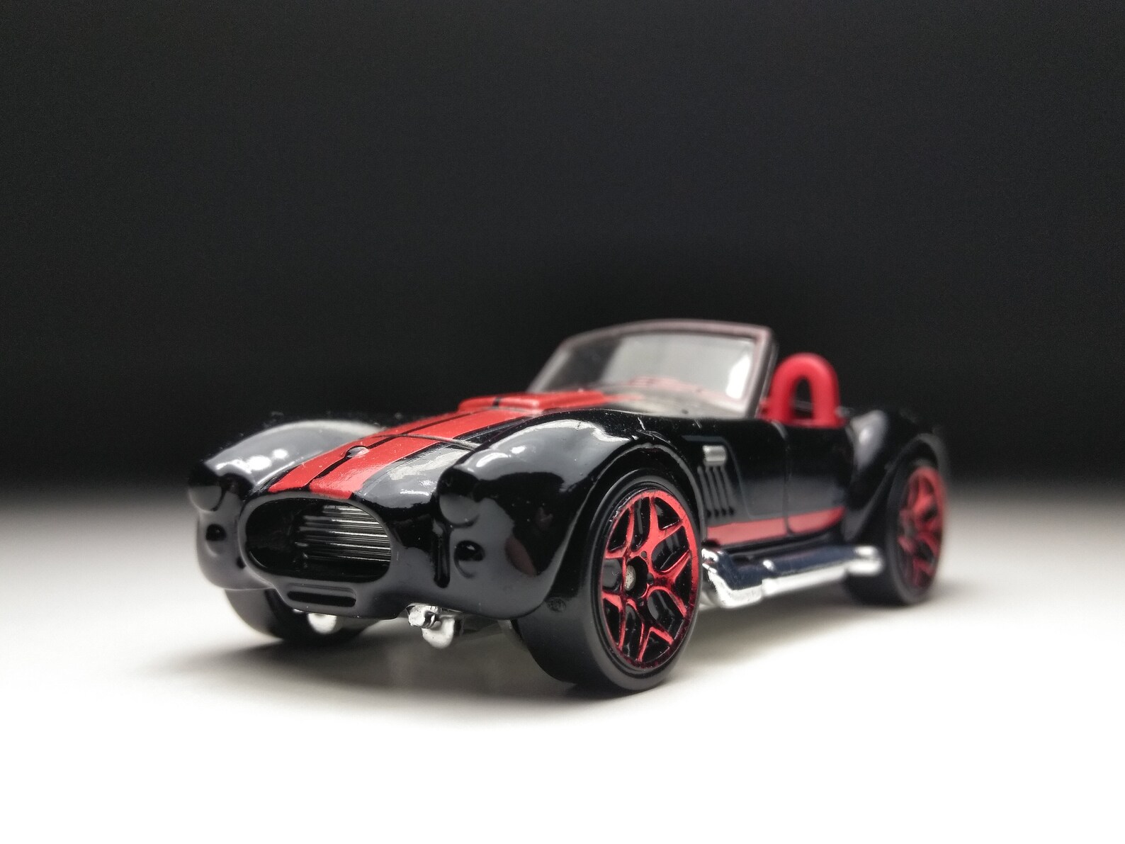 Hot Wheels Black Shelby Cobra 427 S/c HW Roadsters Custom | Etsy